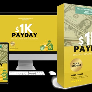 1k Payday the No.1 Affiliate Marketing Course Includes Audio ...
