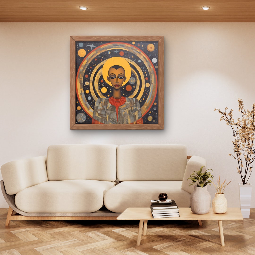 African Art - Andromeda - African Wall Art, Printable African Art ...