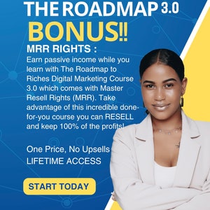 Roadmap to Riches 3.0 Master Resell Rights MRR Digital Marketing ...
