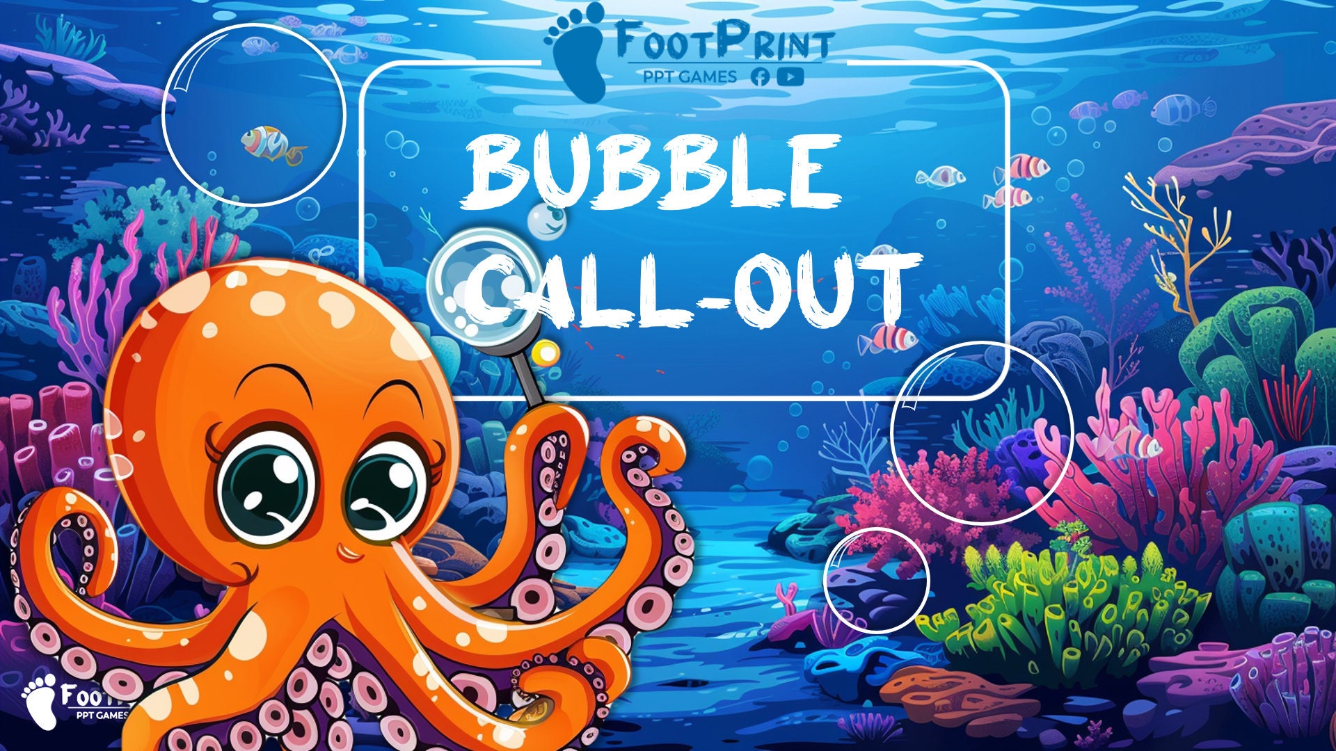 Powerpoint Game Template - Bubble Call-out - Etsy