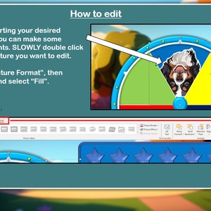 Powerpoint Game Template - Spinner - Etsy