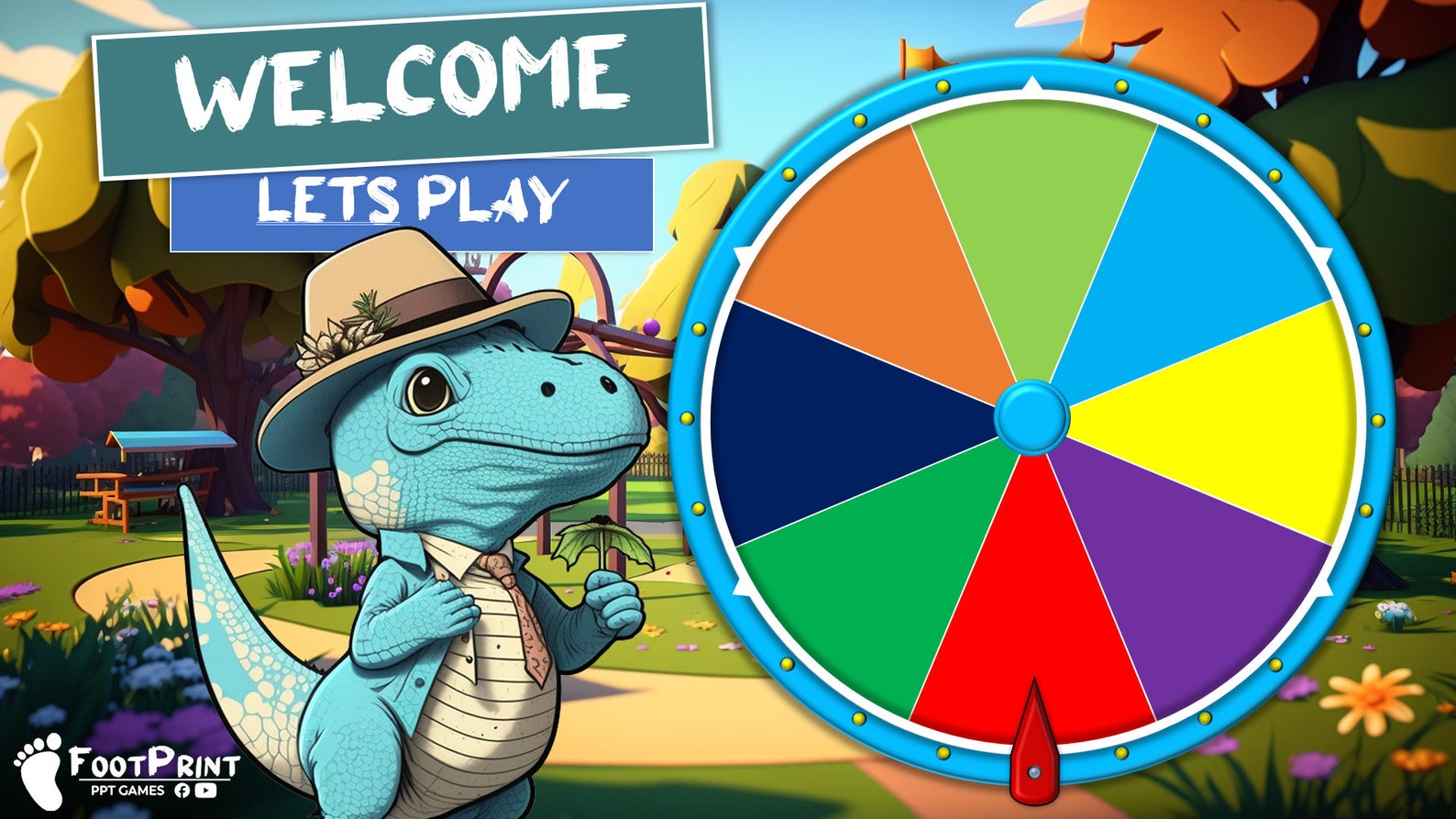 Powerpoint Game Template - Spinner - Etsy