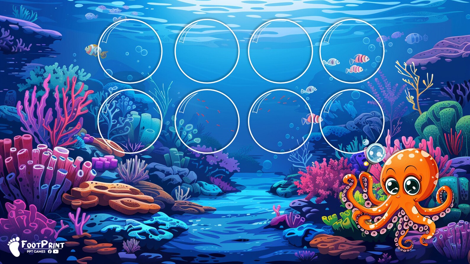 Powerpoint Game Template - Bubble Call-out - Etsy