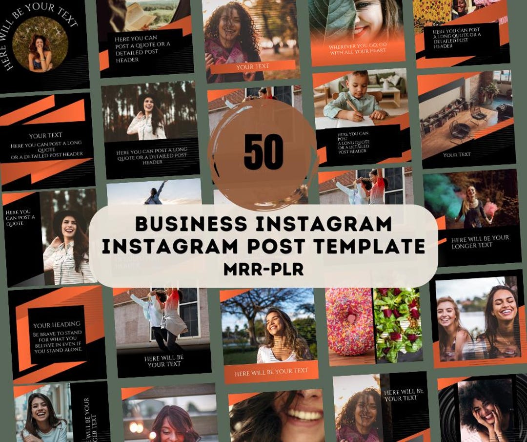 Business Post Templates | Editable Canva Templates | Social Media Kit ...