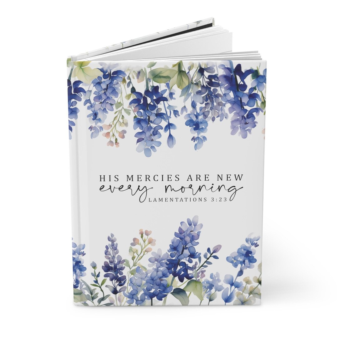 Christian Journals, Texas Bluebonnets Hardcover Journal Notebook ...