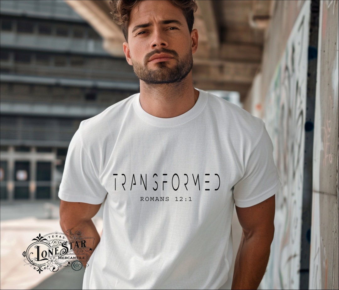 Transformed Recovery Christian Bible Verse T-shirt Unisex Heavy Cotton ...