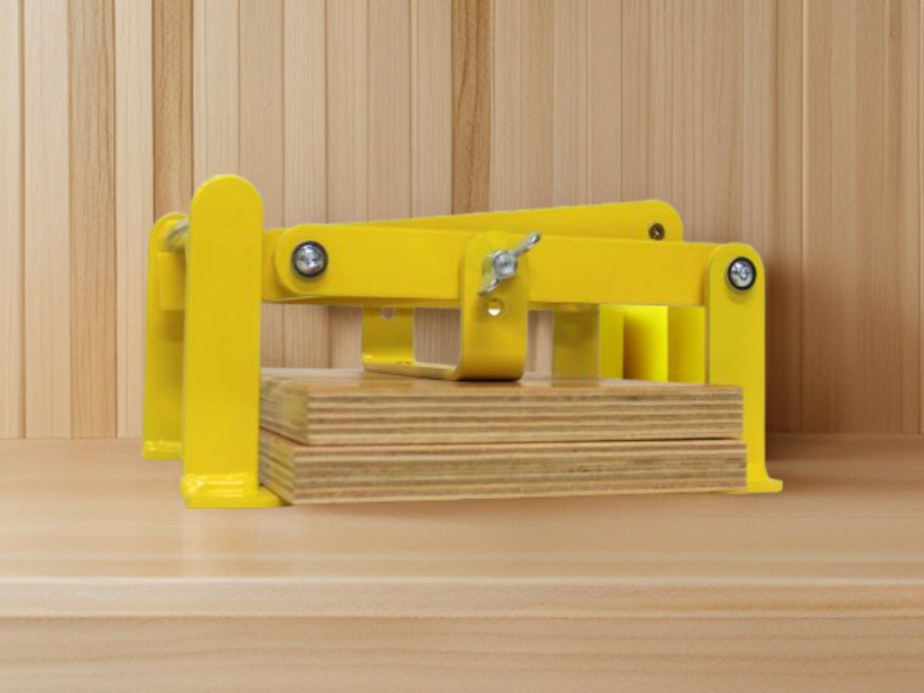 A5 Yellow Lino Press Machine, Linocut Printing Press, Linoleum Press ...