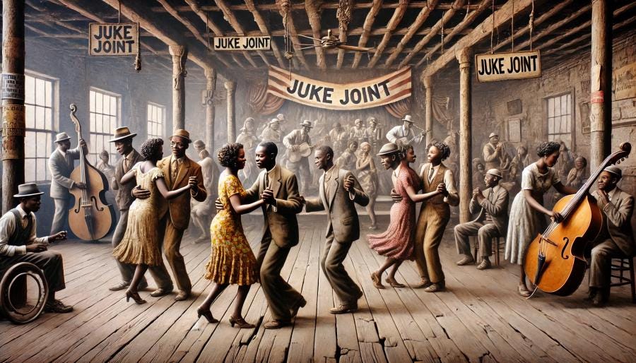 Dancing Through Time A Juke Joint Celebration in Black Art - Etsy