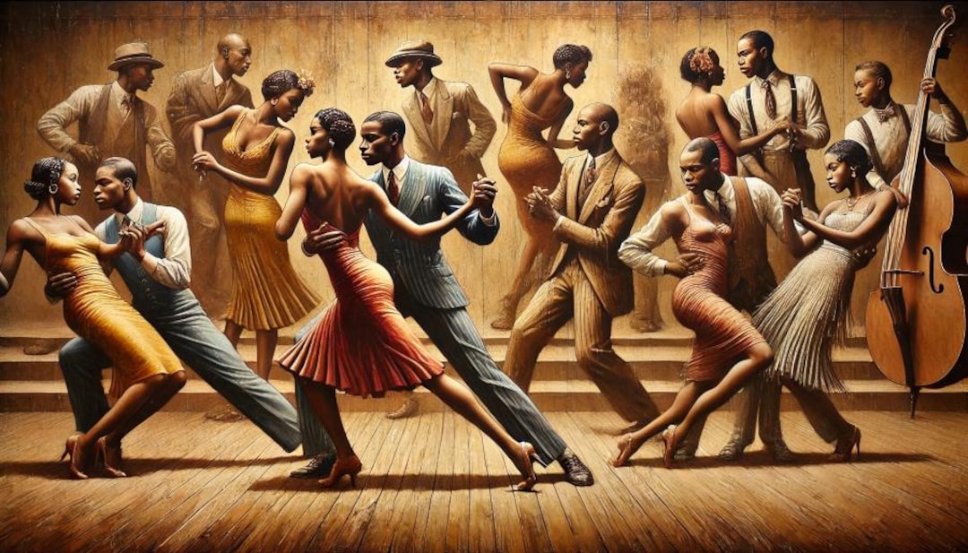 Soulful Rhythms African American Art in Motion - Etsy
