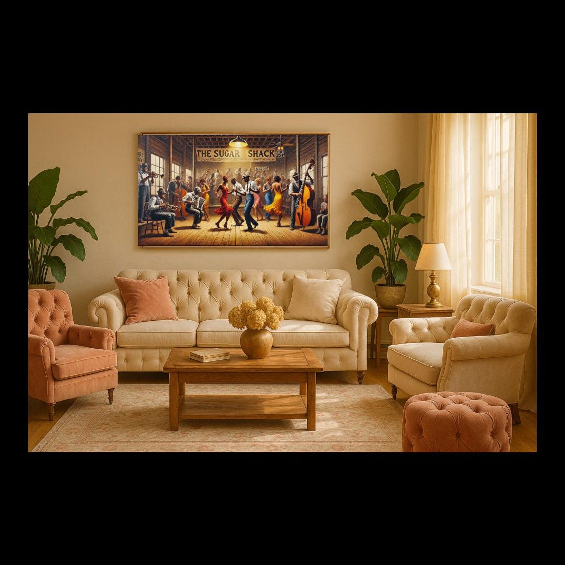 Vintage Juke Joint Print: 1920s Harlem Renaissance Dance Scene - Etsy