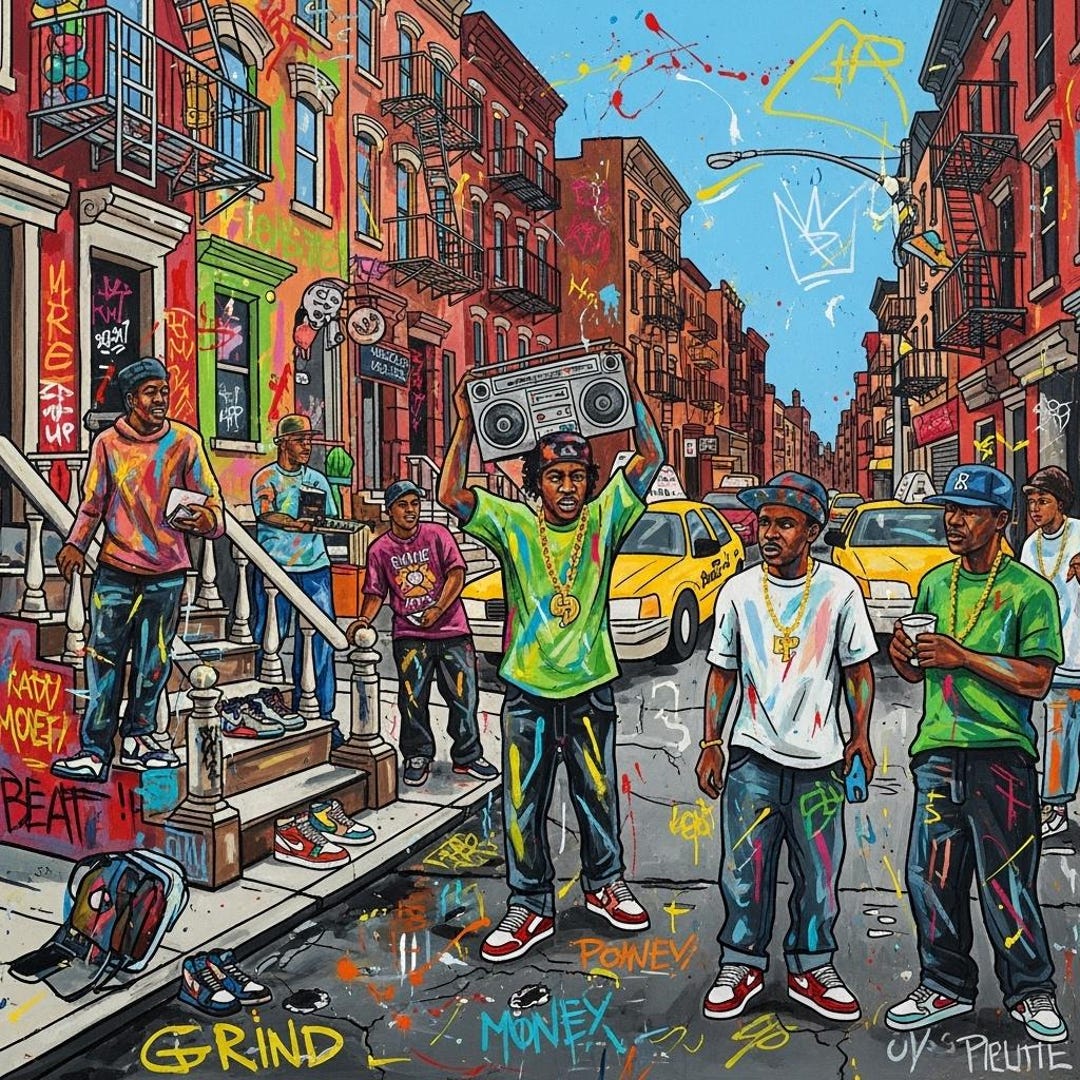 Uptown Hustle | Harlem Renaissance| Hip Hop Style Art Print | African ...