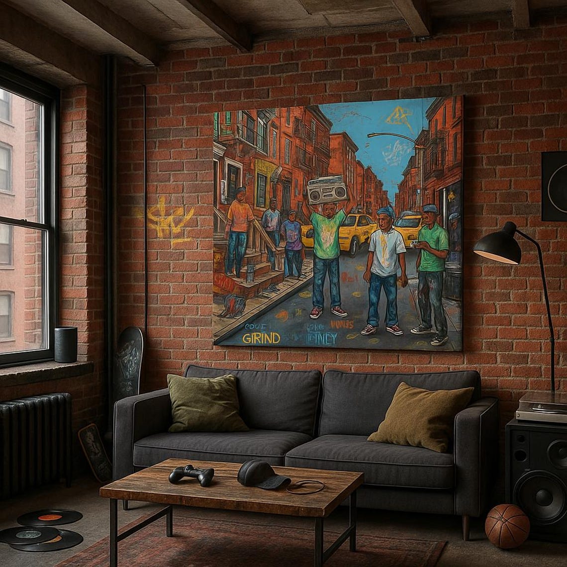 Uptown Hustle | Harlem Renaissance| Hip Hop Style Art Print | African ...