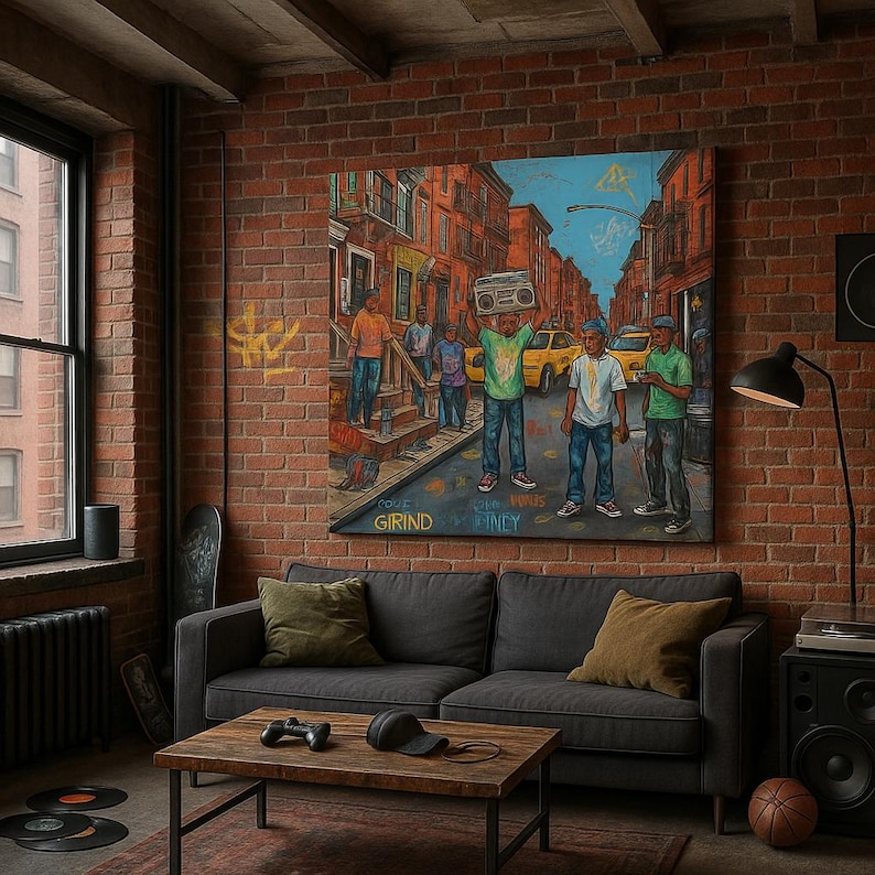 Uptown Hustle | Harlem Renaissance| Hip Hop Style Art Print | African ...