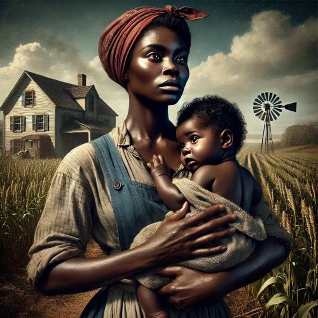 African American Harlem Renaissance Mother and Child Black Wall Art - Etsy