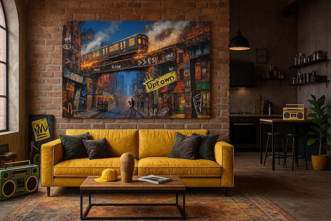 Uptown Hustle | Harlem Renaissance| Hip Hop Style Art Print | African ...