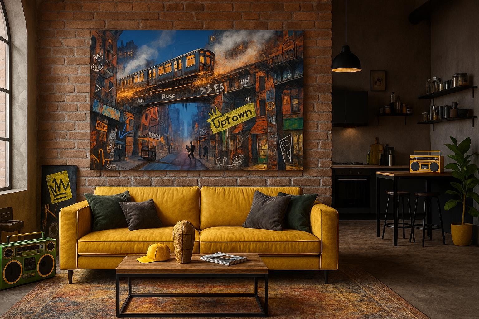 Uptown Hustle | Harlem Renaissance| Hip Hop Style Art Print | African ...