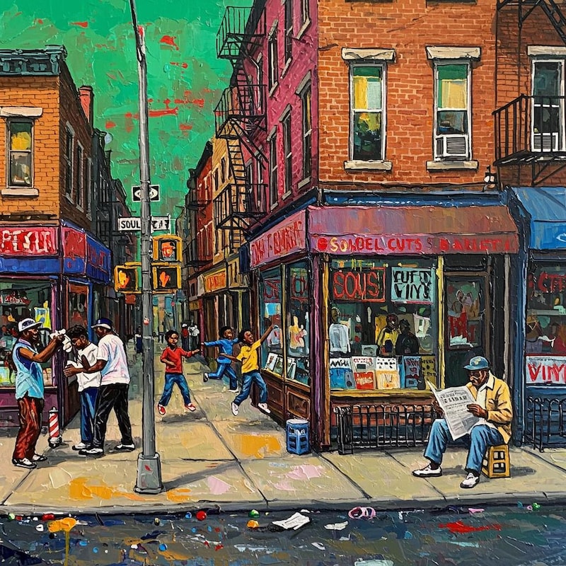 Hip Hop Black Art Work - Etsy