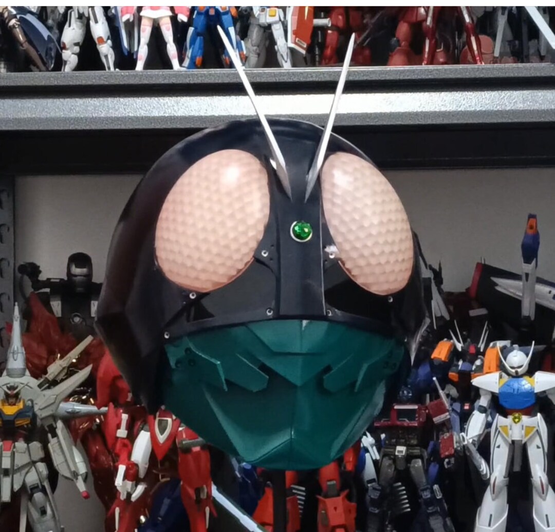 Kamen Rider 1 Helmet 2023 Auto Version Cosplay Mask - Etsy