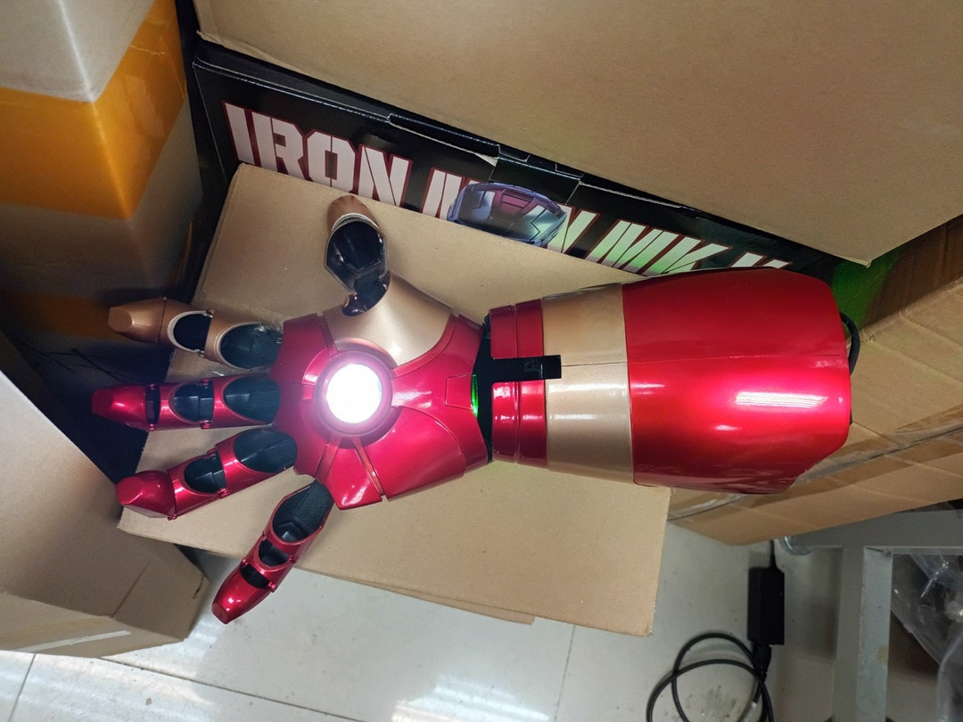 Iron Man Hand Forearm Cosplay Arm Armor LED Laser - Etsy