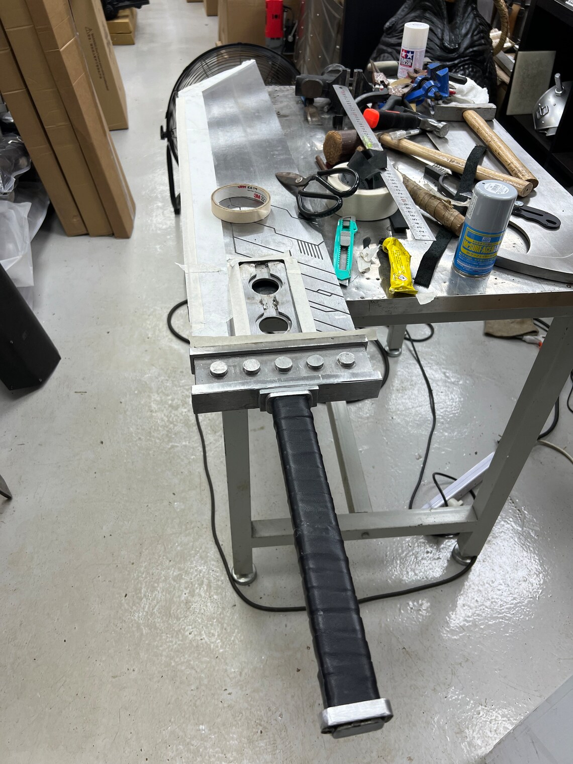 Metal Steel Life Size Buster Sword - Etsy Canada