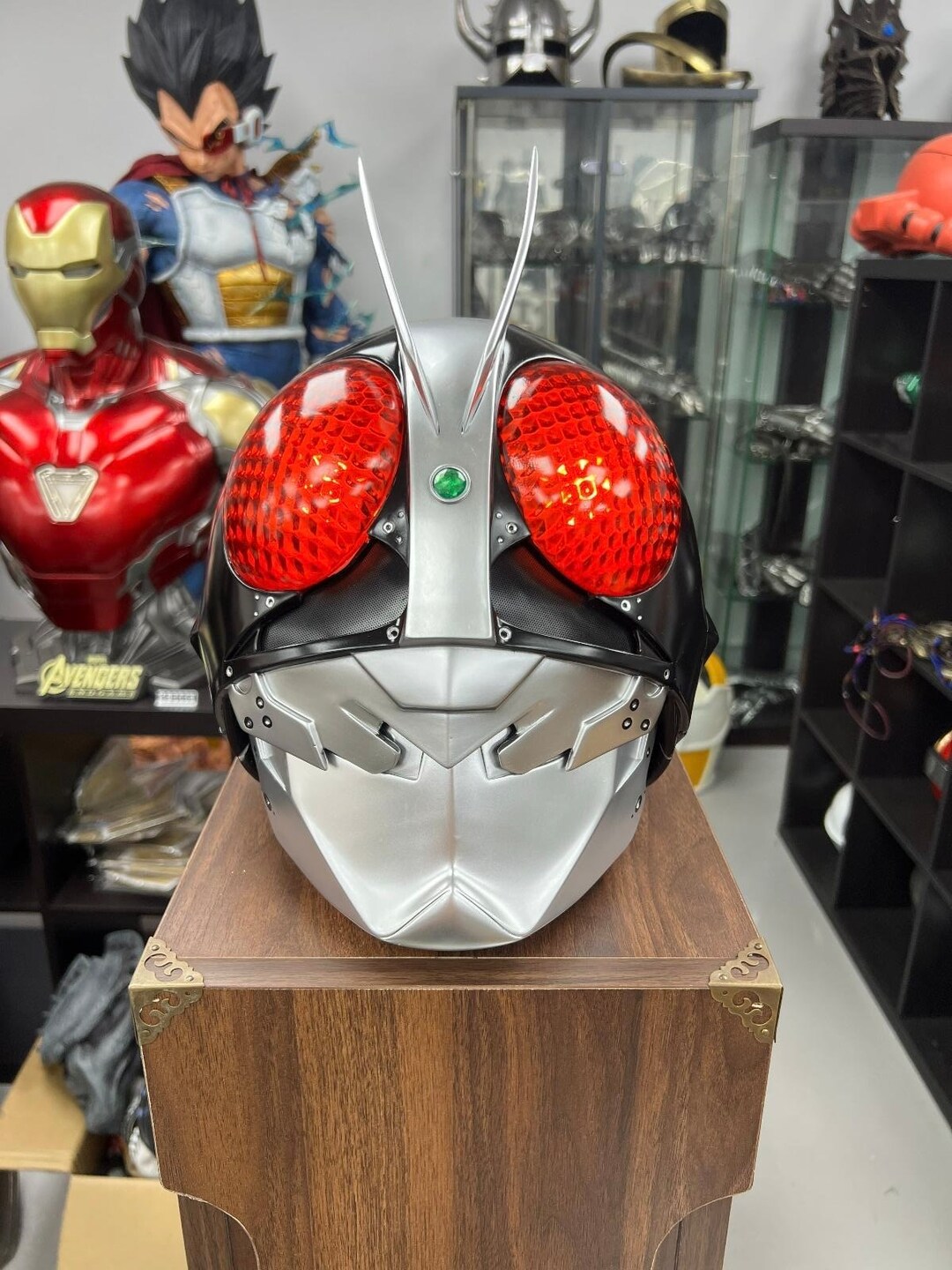 Kamen Rider Shocker Helmet Cosplay Armor - Etsy