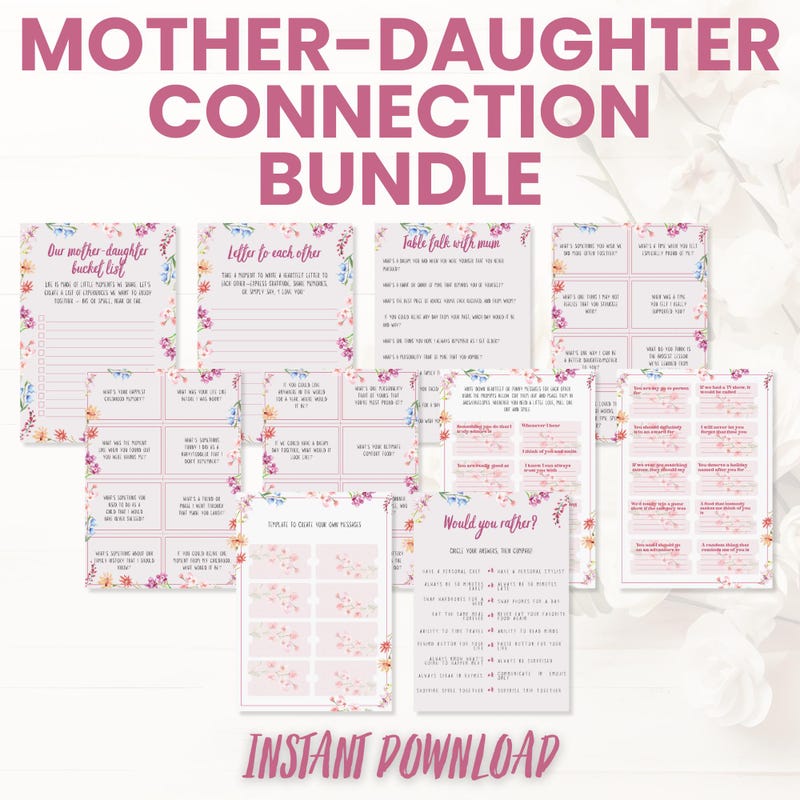 Mother/daughter Cards - Etsy UK