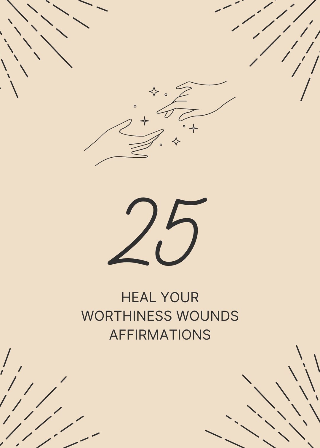 Healing Affirmation Cards Printable Trauma Healing, Inner Child Healing ...
