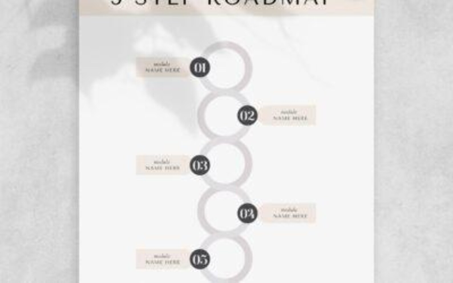 Roadmap Template Editable Template Canva, Planner Template Canva - Etsy