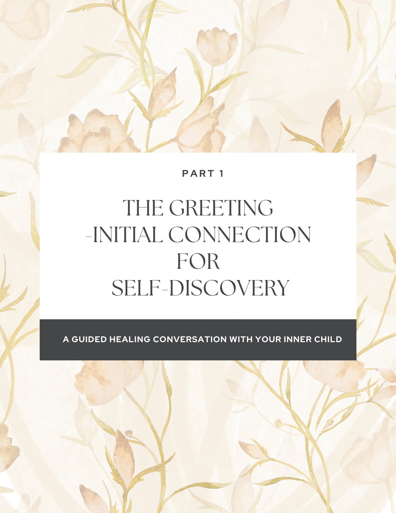 Inner Child Healing Journal - Shadow Work Workbook - Emotional ...