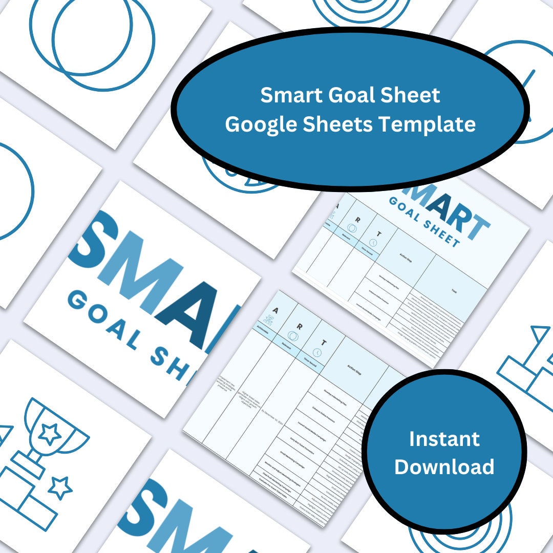 Habit Tracker Spreadsheet Google Sheets Excel Template Daily Habit ...