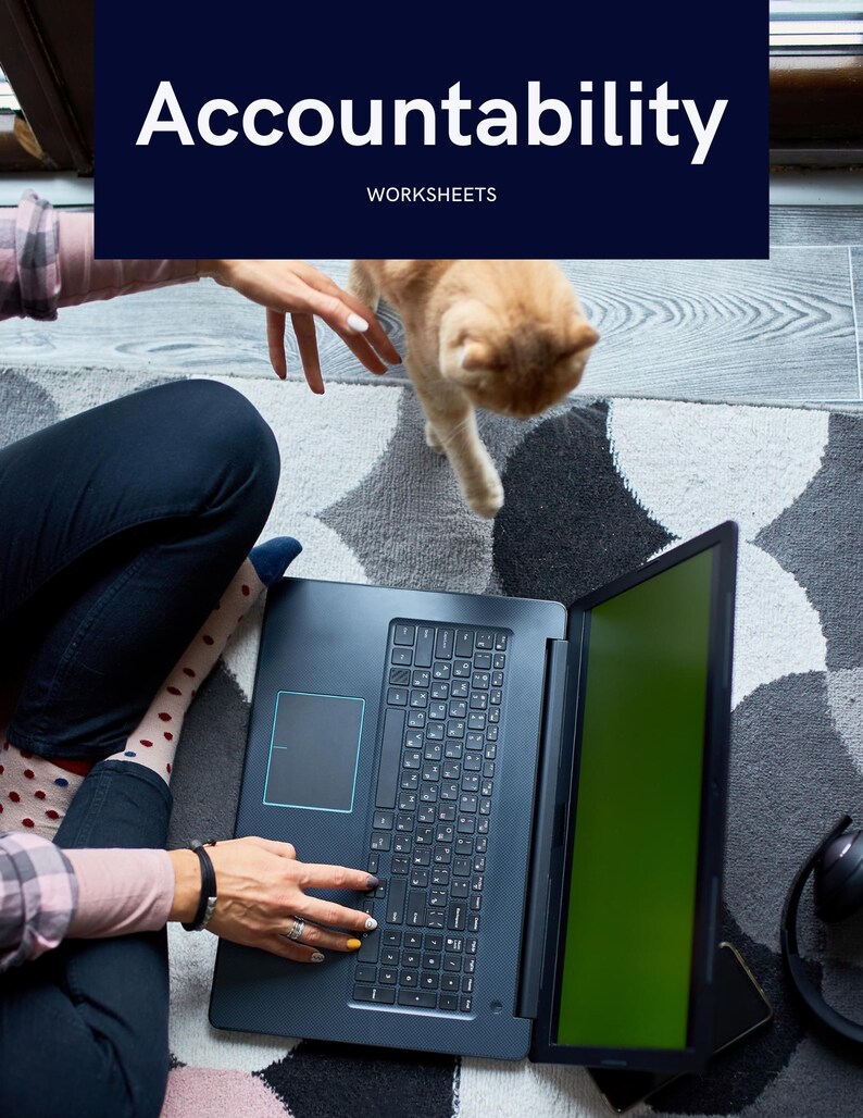 Accountability Therapy Worksheets | Coaching Tools for Personal ...