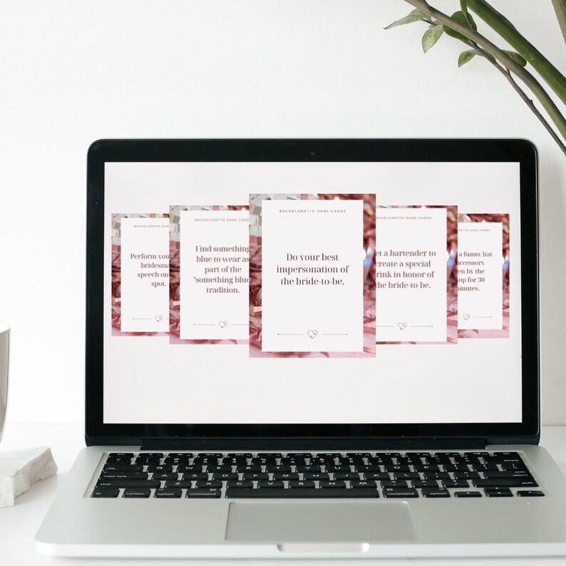 Bachelorette Party Games Printable, Dare Cards for Hen Night, Fun Stag ...