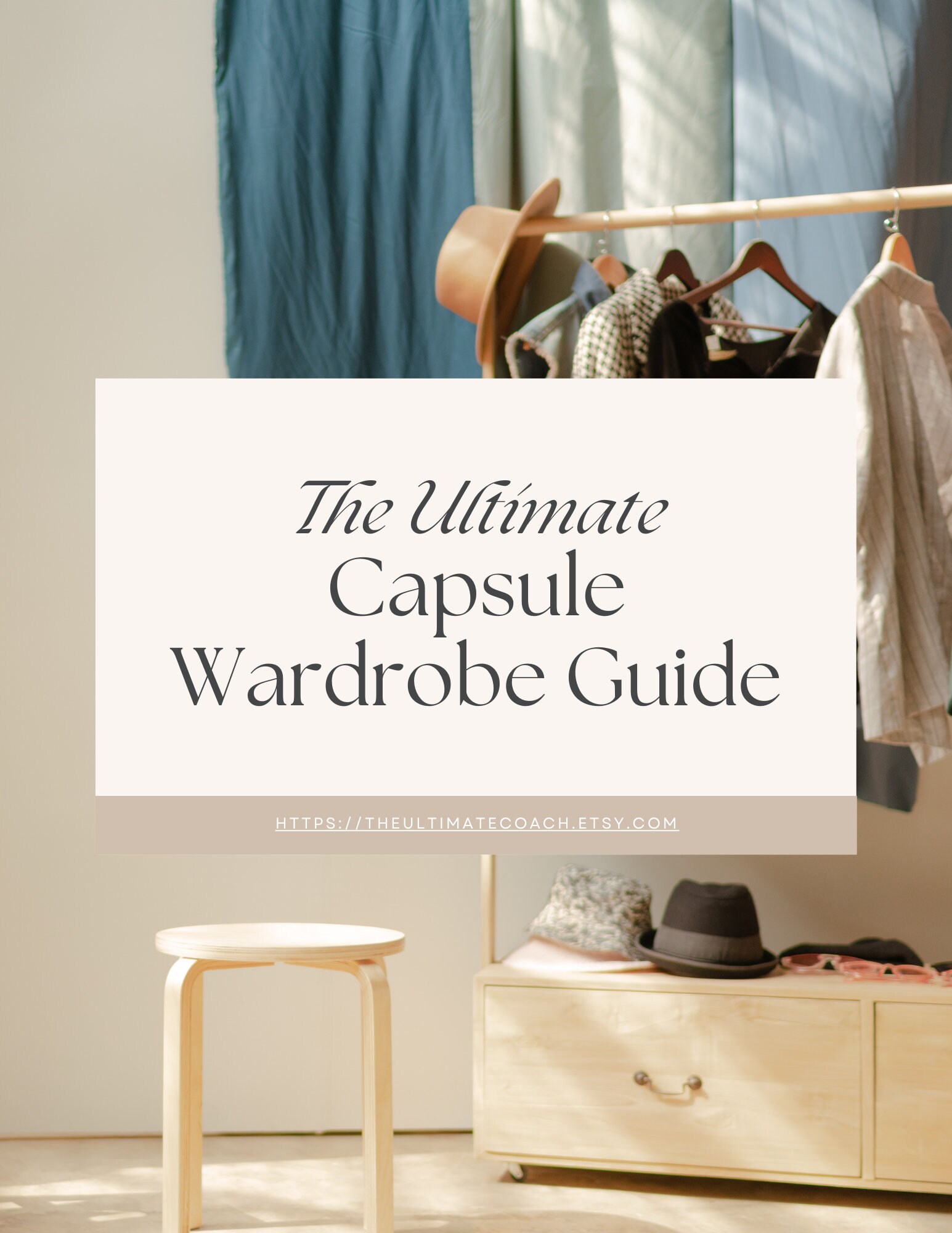 Capsule Wardrobe Digital Planner | Aesthetic Digital Wardrobe | Outfit ...