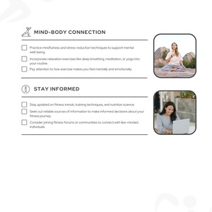 Printable Health and Fitness Planner Bundle | Fitness Journal, Diet ...