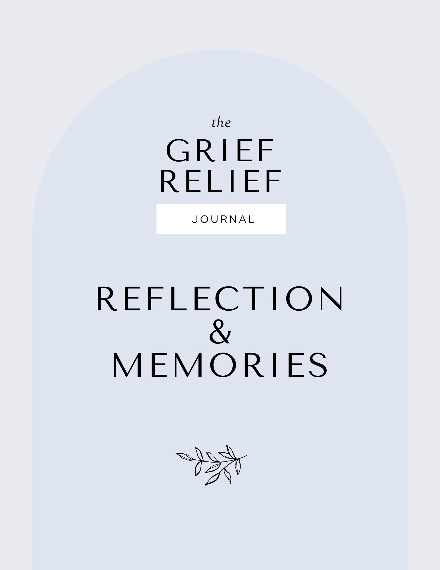 Printable Grief Journal Mental Health Counselling Bereavement Journal ...