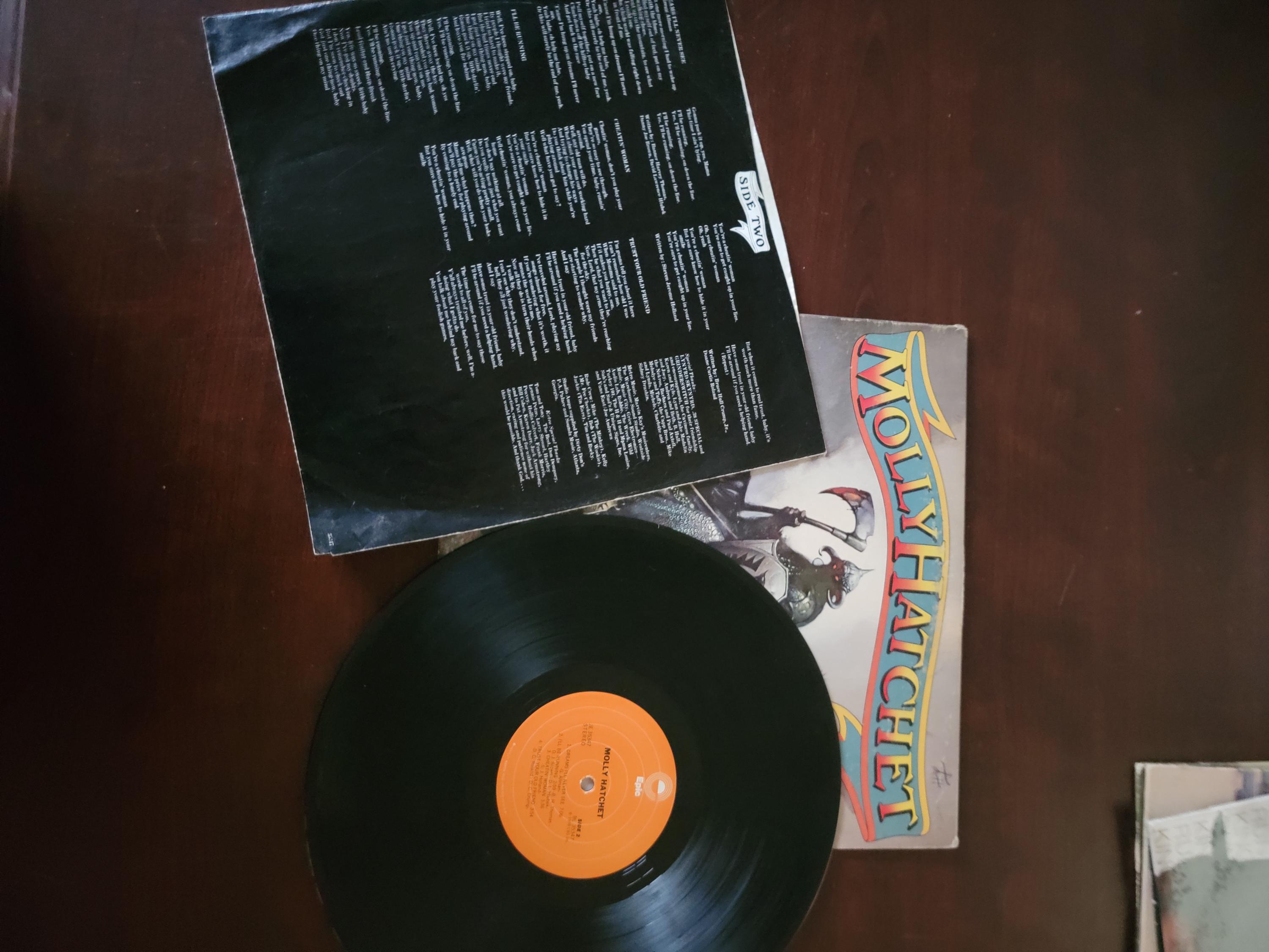 Molly Hatchet 1978 Self-titled Vinyl Record Album AL 35347 JE35347 - Etsy