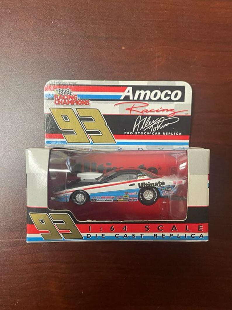 Vintage 2000 Racing Champions Allen Johnson #93 Amoco Racing Pro Stock ...