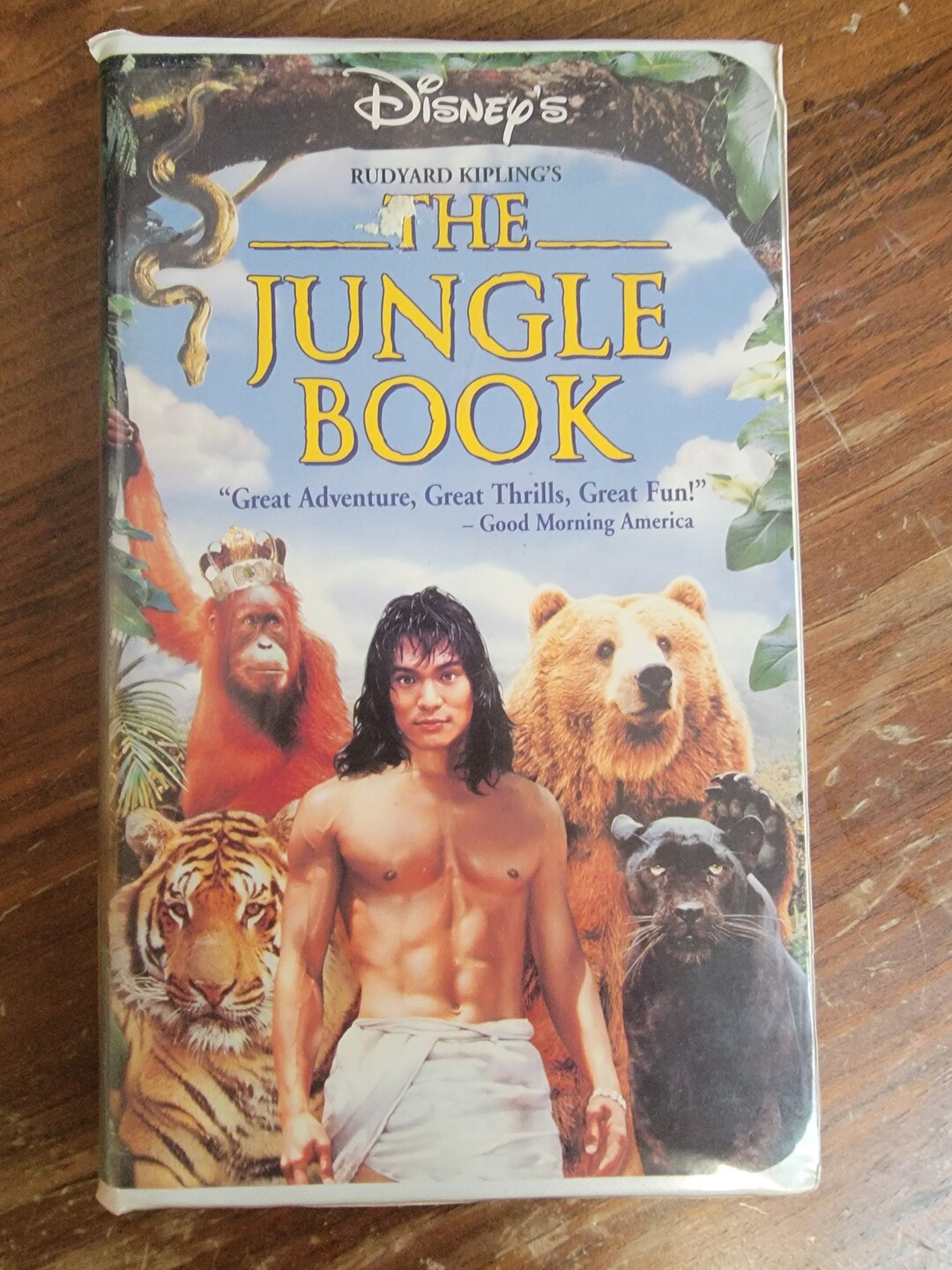 Original Jungle Book Disney VHS - Etsy
