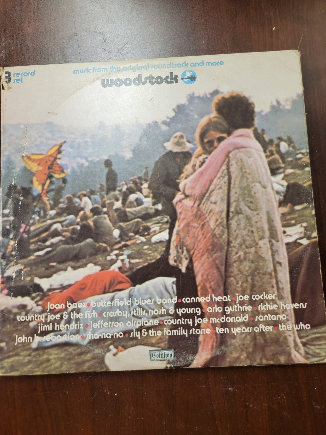 Woodstock 3 Record Set Cotillion Records Vintage 1970 - Etsy