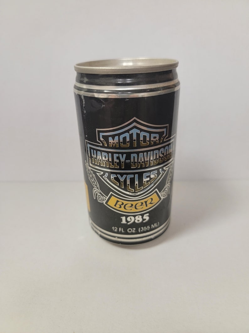 Vintage Harley Davidson Beer Can. 1985 Collectible Beer Can. - Etsy