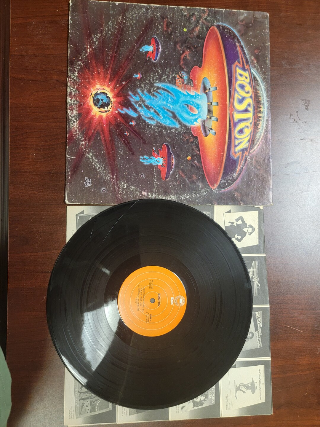 Boston Vintage Album First Album Used - Etsy