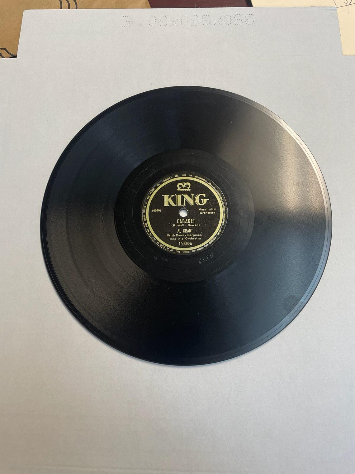 Al Grant With Dewey Bergman Cabaret and I Do, I Do, I Do King Records ...