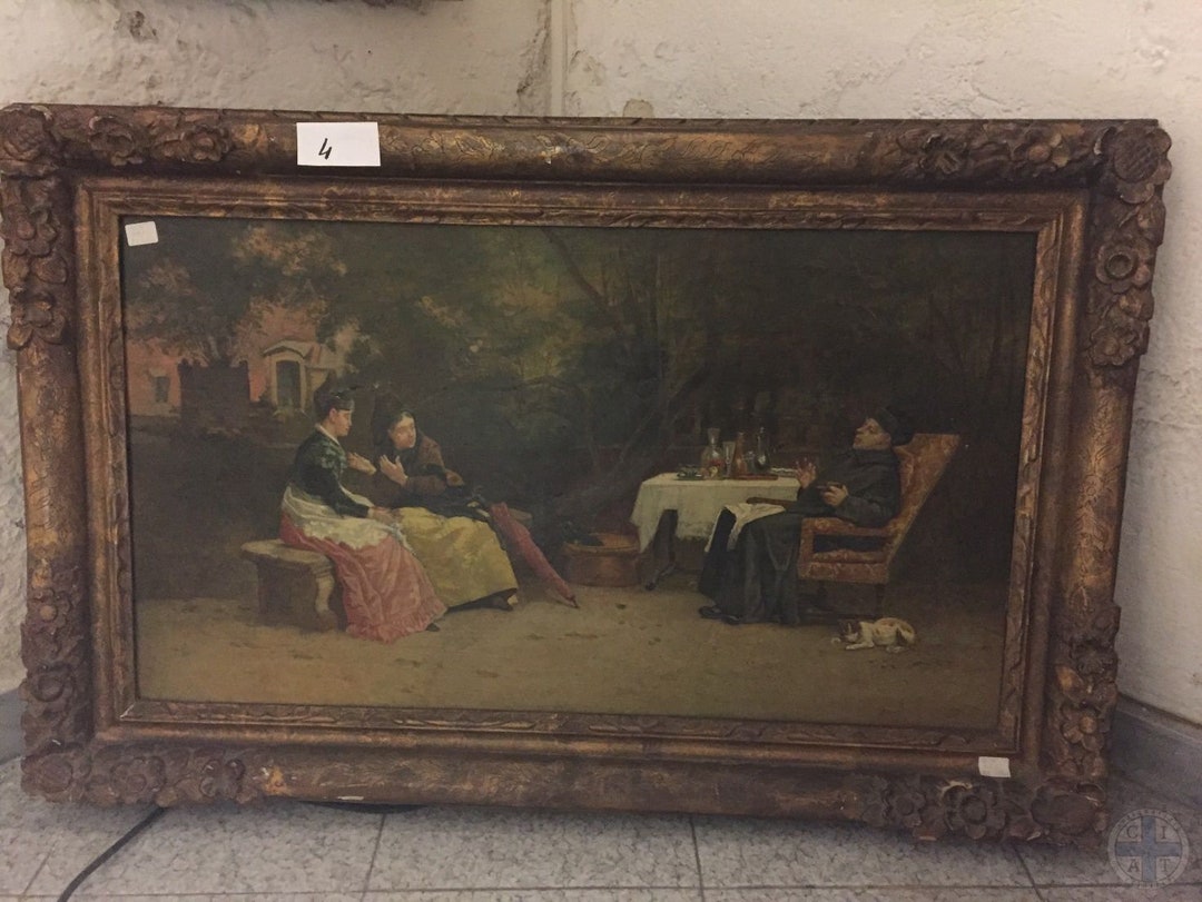 4: Dipinto a Olio Su Tela / Oil Painting on Canvas - Etsy