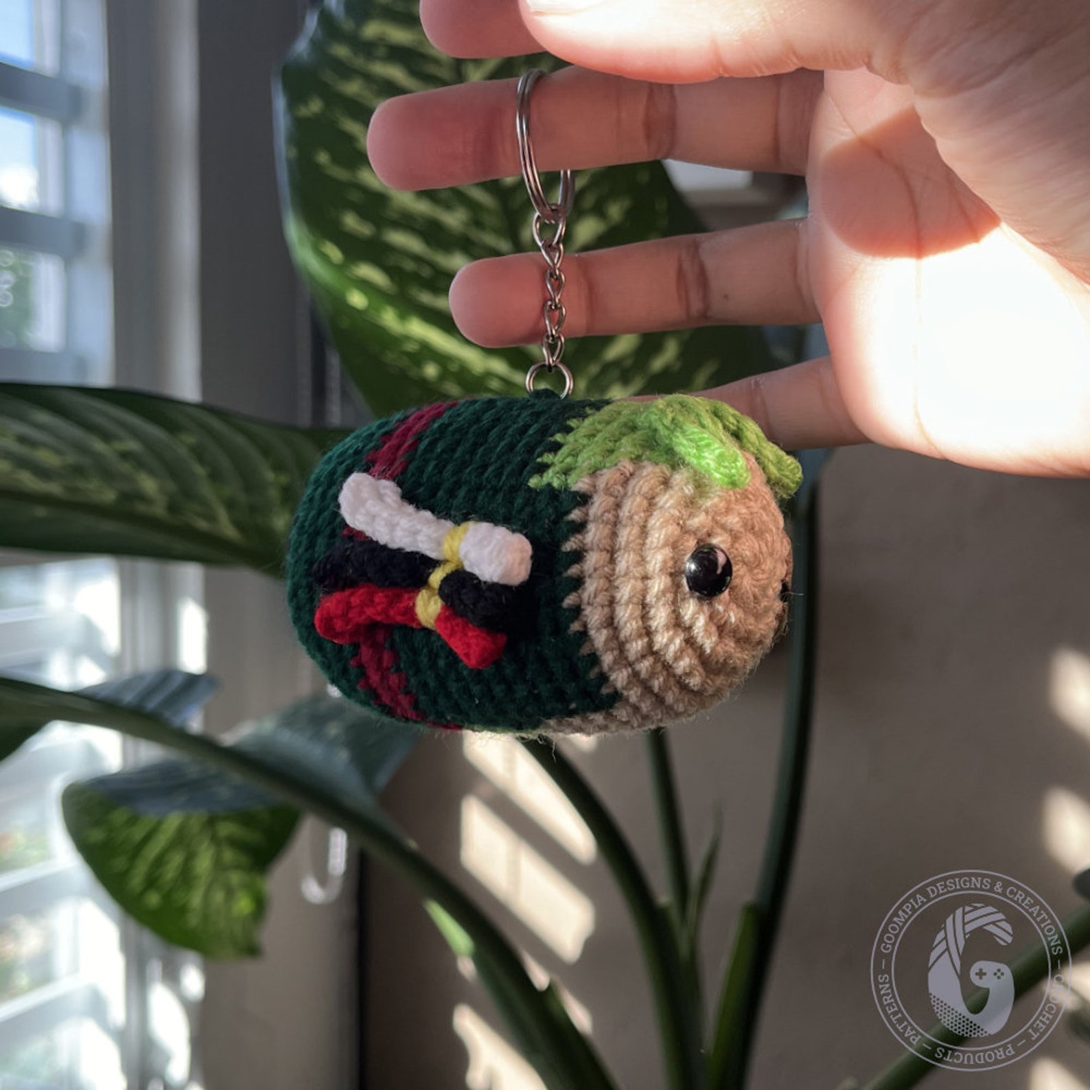 Green Haired Samurai Pirate | Crochet Amigurumi | Handmade Anime ...