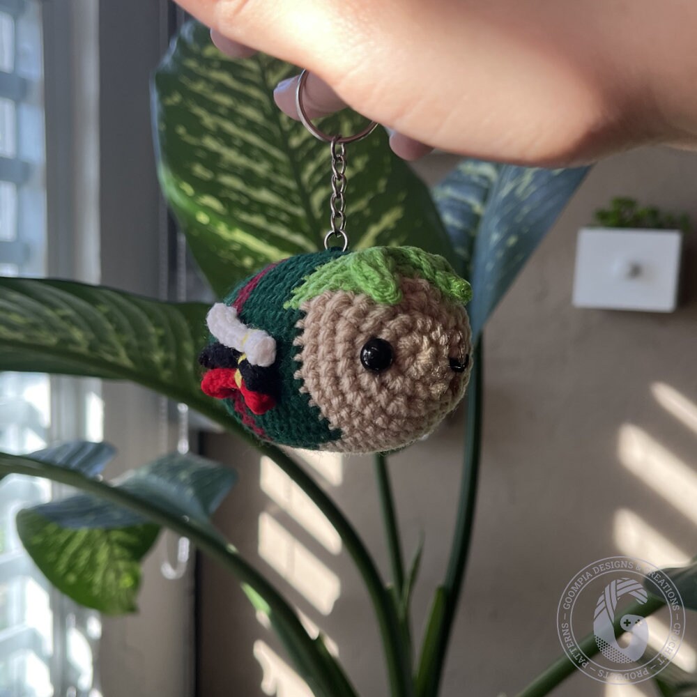 Green Haired Samurai Pirate | Crochet Amigurumi | Handmade Anime ...