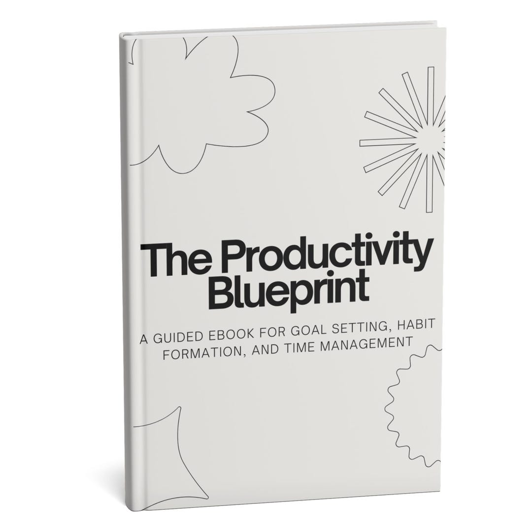 The Productivity Blueprint | Goal Setting, Habit Tracker & Time ...