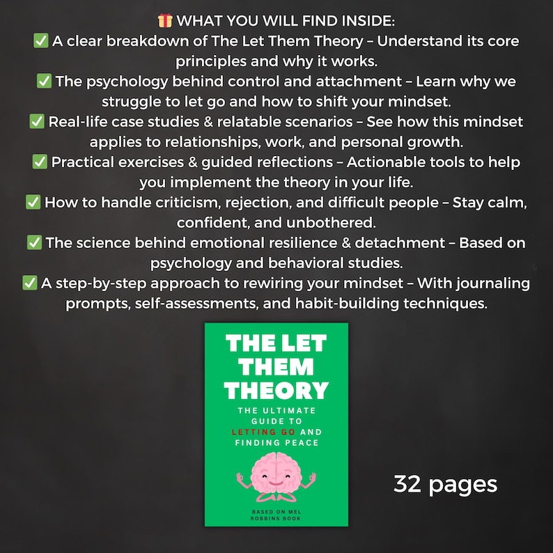 The Let Them Theory Explained | Practical Guide to Letting Go & Embracing Freedom | Inspired by ...