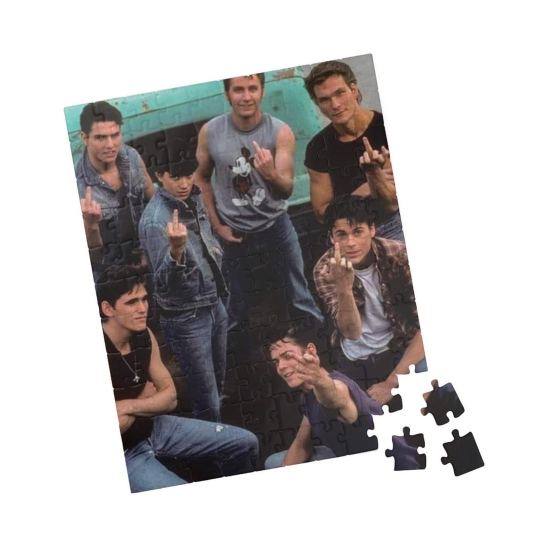 Outsiders Cast Puzzle (110, 252, 520, 1014-piece) - Etsy