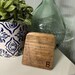 Initial Wood Coasters - Etsy