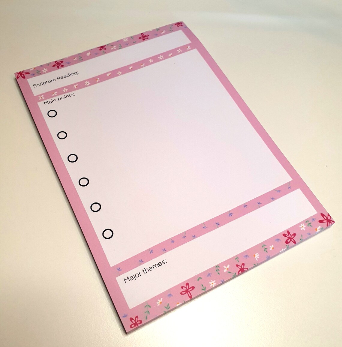 Bible Study Notepad - Etsy